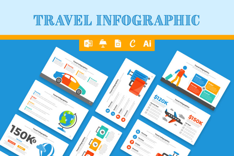 Travel Infographic Templates - Mighty Slide