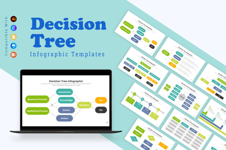 Decision Tree Infographic - Mighty Slide