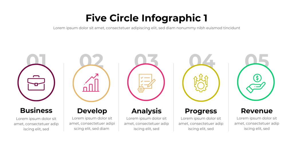 Circle Infographic Templates - Mighty Slide